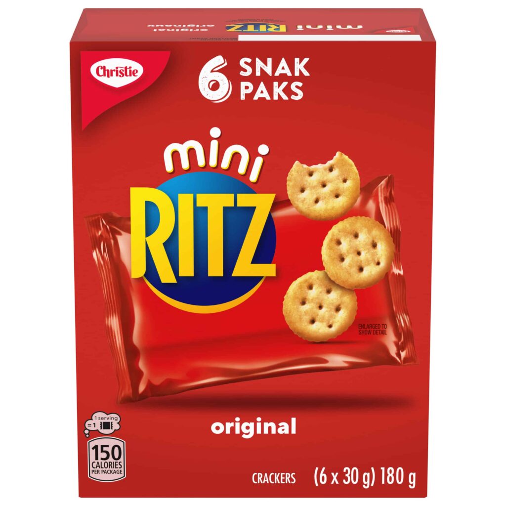 Wholesale Christie RITZ Mini Original 6 Snak Packs (180g) - Chens ...