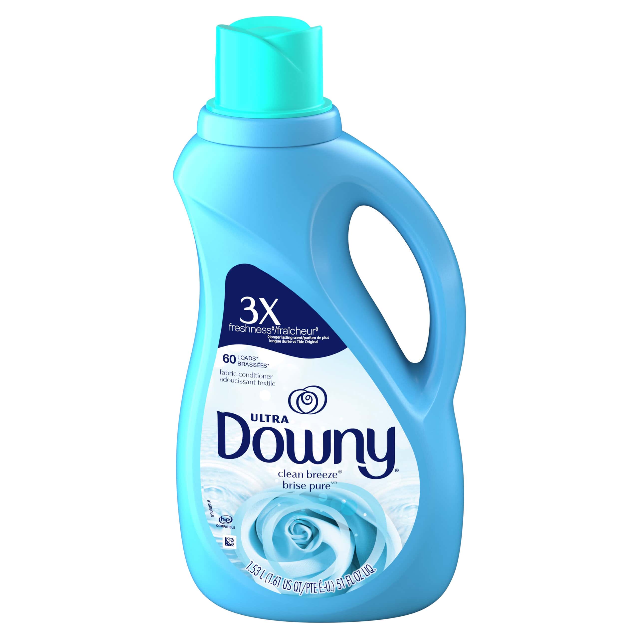 Wholesale Downy Fabric Cond Clean Breeze 60 Ld(1.53L);T10xH4 - Chens ...
