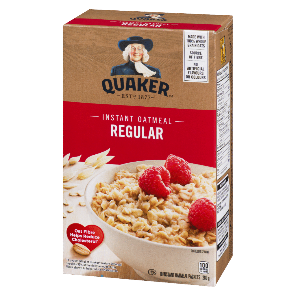 Wholesale Quaker Instant Oatmeal Regular (280g) - Chens Enterprise ...