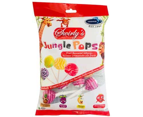 Wholesale Swirly's Jungle Pops Candy (120g) - Chens Enterprise Corporation