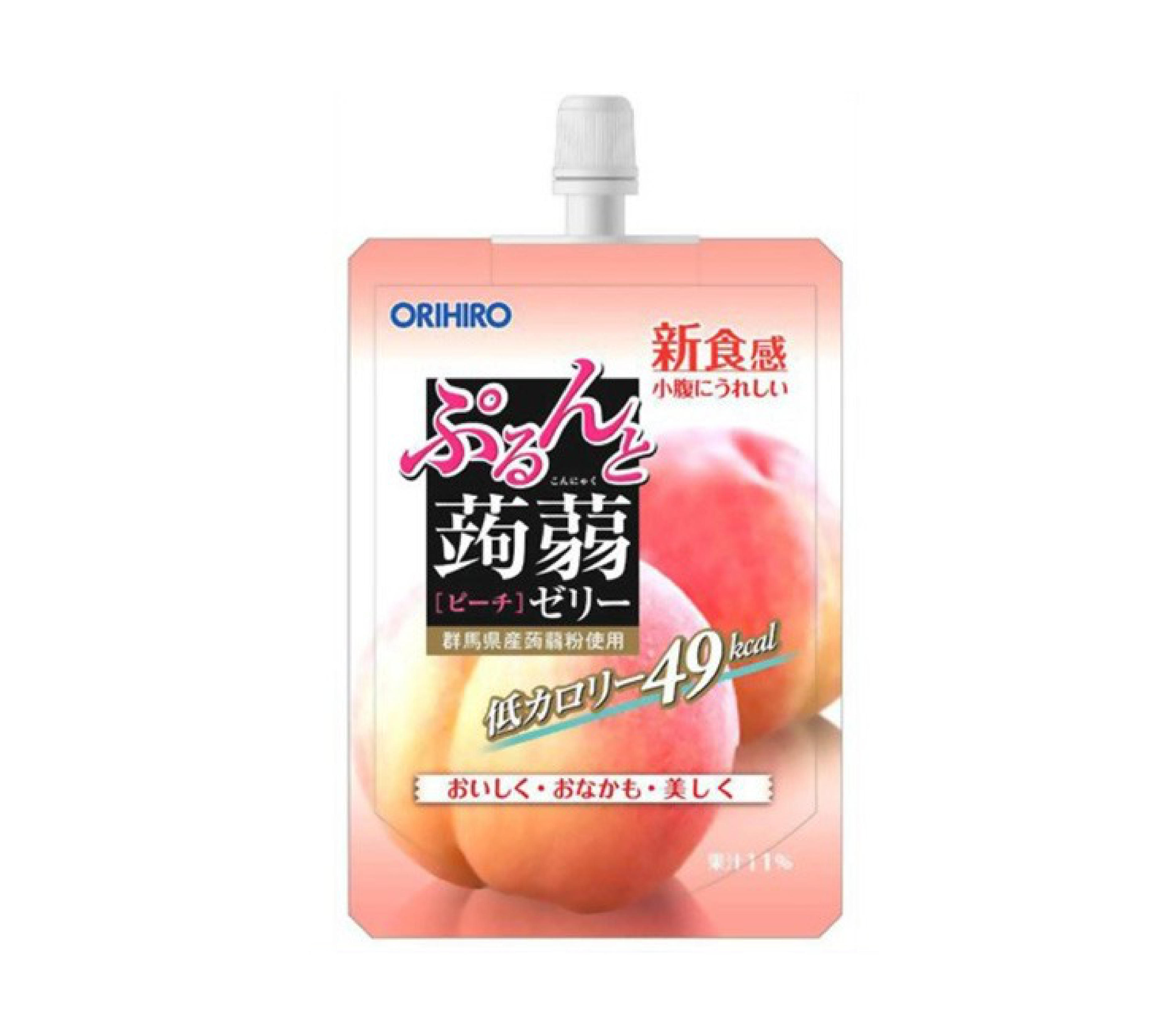 Wholesale Orihiro Konjac Jelly Peach Standing 6Pk (130g) - Chens ...