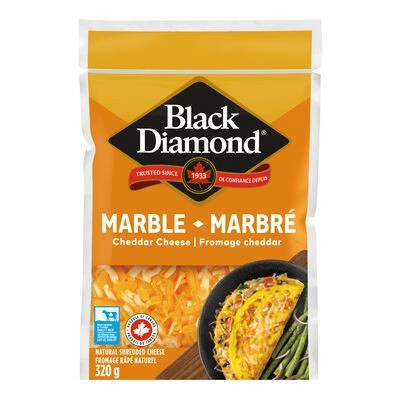 Wholesale Black Diamond Marble Cheddar Cheese (320g) - Chens Enterprise ...